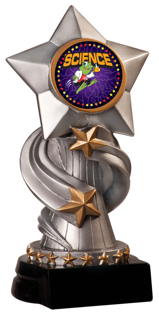 Science Trophy, Encore Style Resin – Half Price Awards